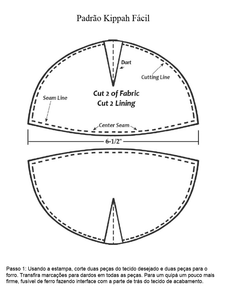 Como Fazer Seu Próprio Kipá | PDF