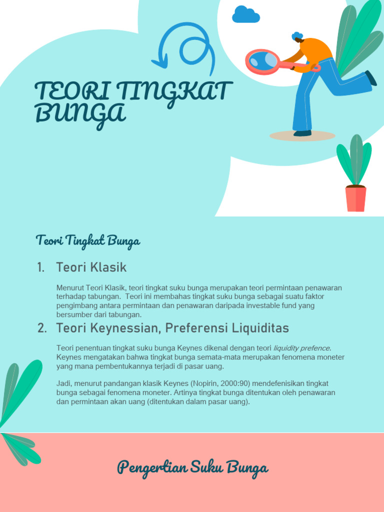 Teori Tingkat Bunga | PDF