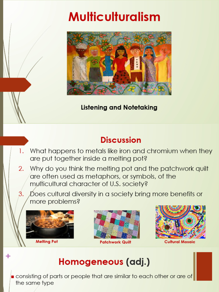 LNS Week4 | PDF | Multiculturalism | Cultural Assimilation
