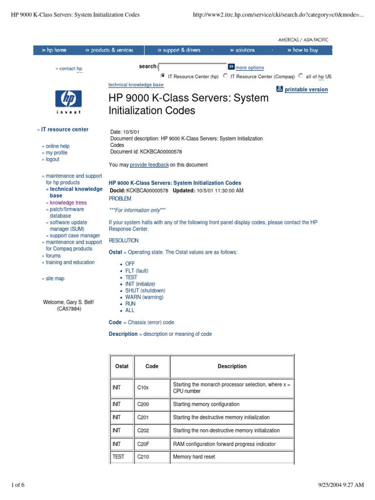 K Class LCD Codes5 | PDF