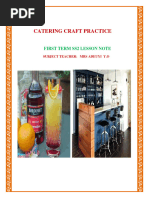 HOME ECONOMICS - Revision Question June 2021 | PDF | Meal | Textiles