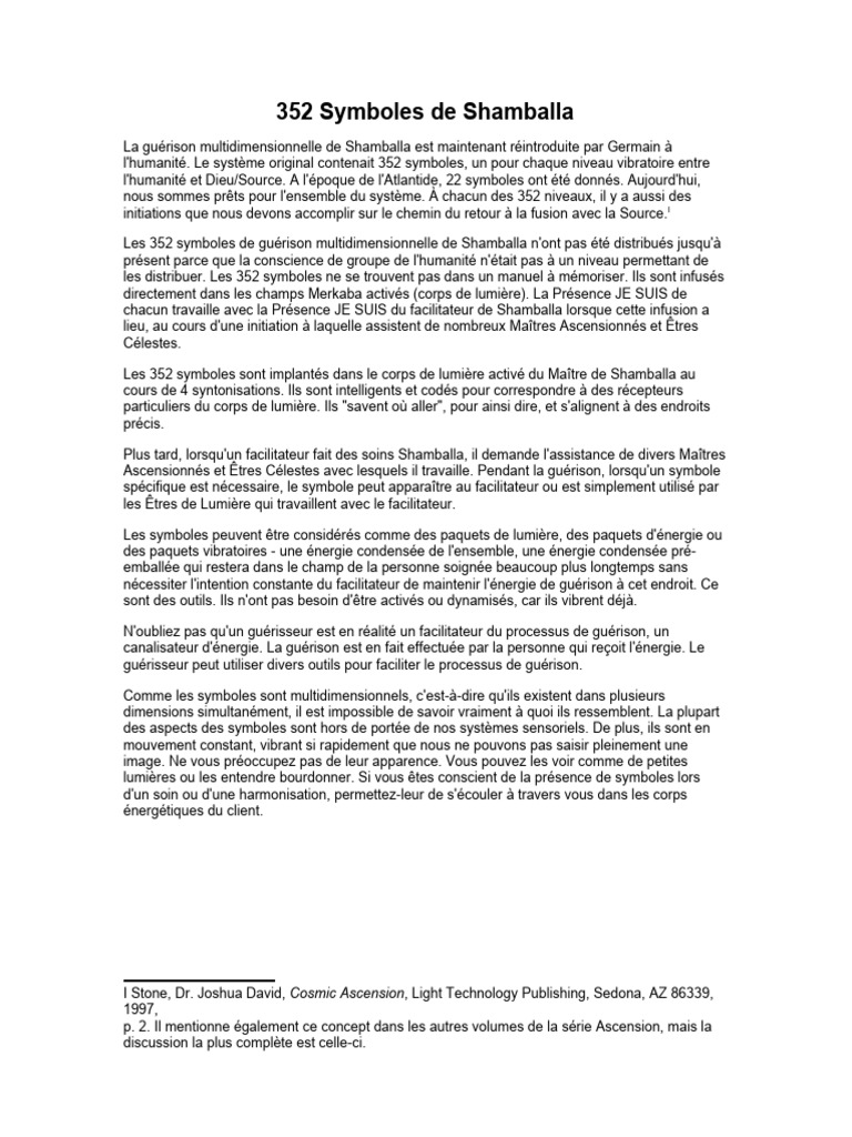 352 Symboles de Shamballa | PDF