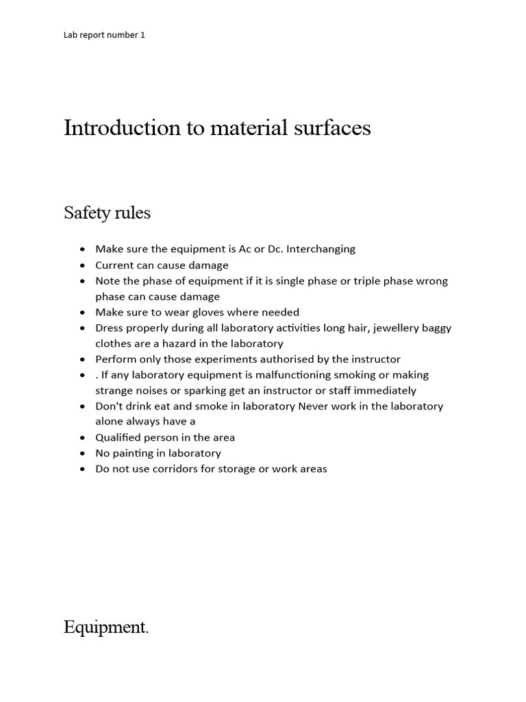 Lab Report 1 | PDF | Emission Spectrum | Atomic Force Microscopy
