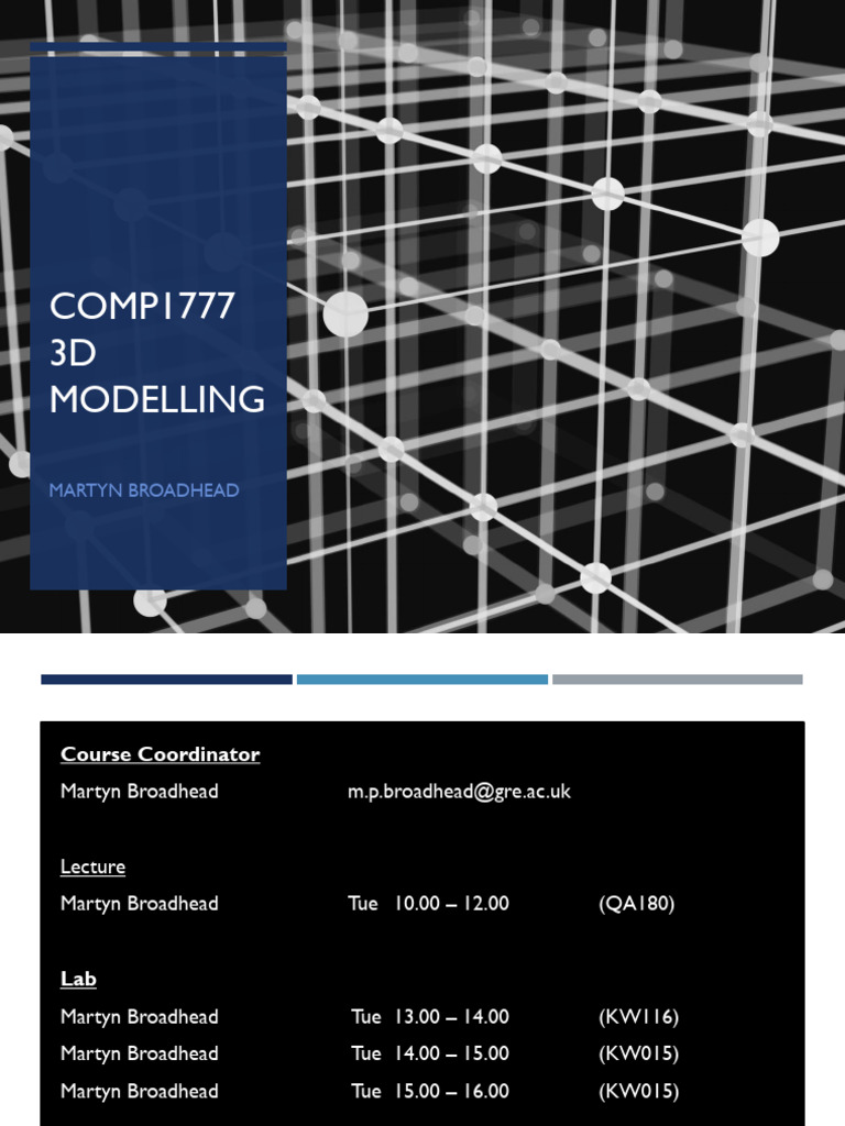 Lecture 1 - Overview and Introduction | PDF