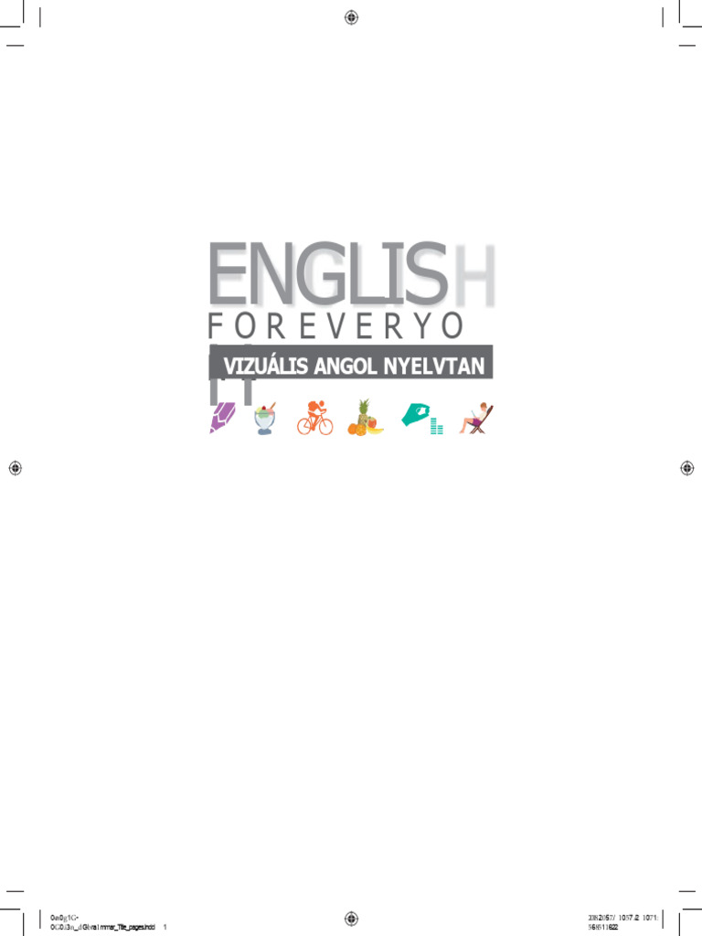 English For Everyone Vizualis Angol Nyelvtan | PDF