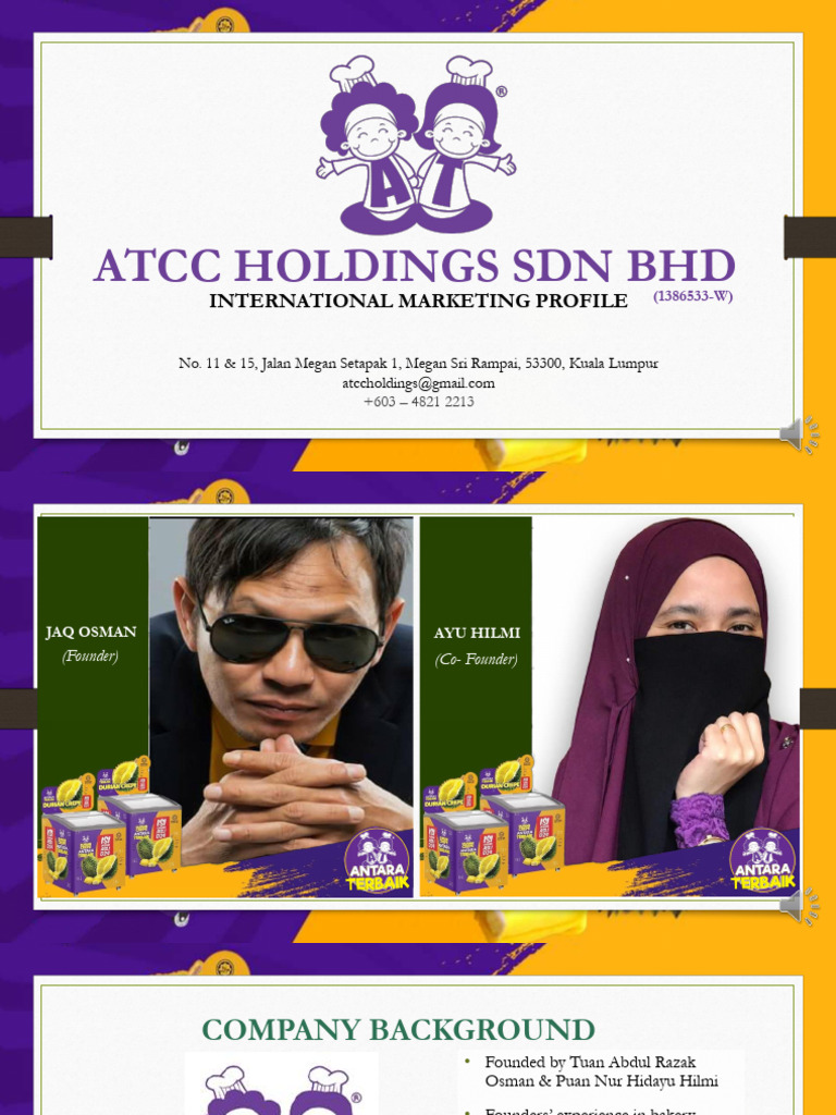 (26 - 7) International-En (2022) Profile Atcc Holding SDN BHD | PDF