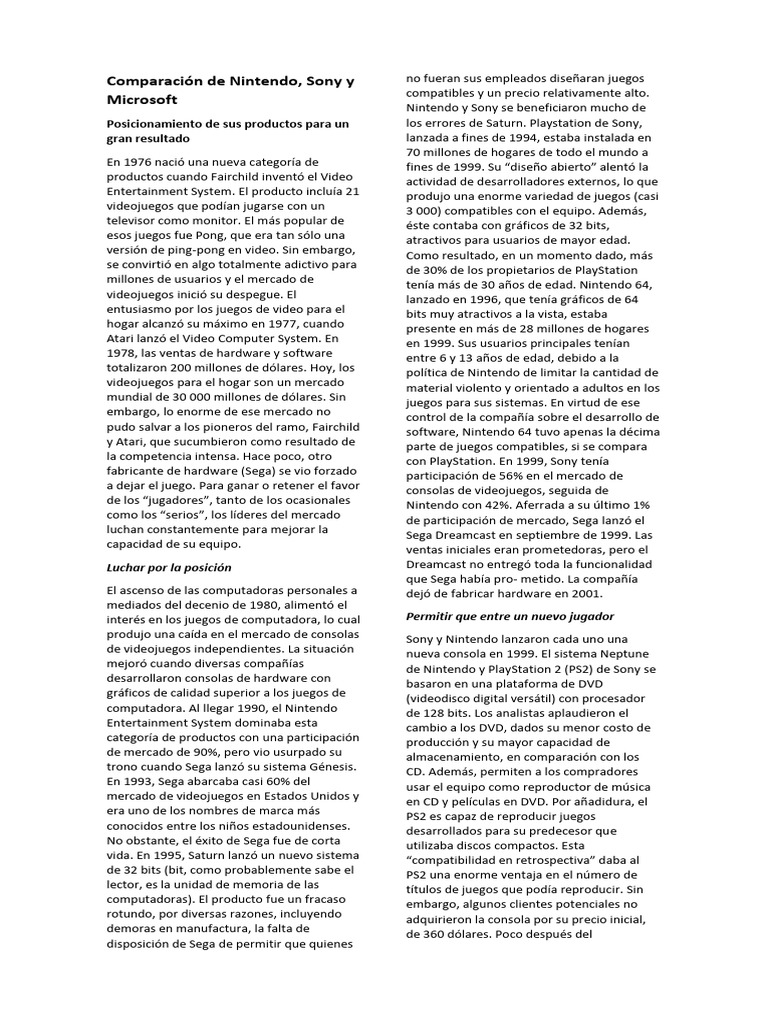 CASO Nintendo 14072023 | PDF