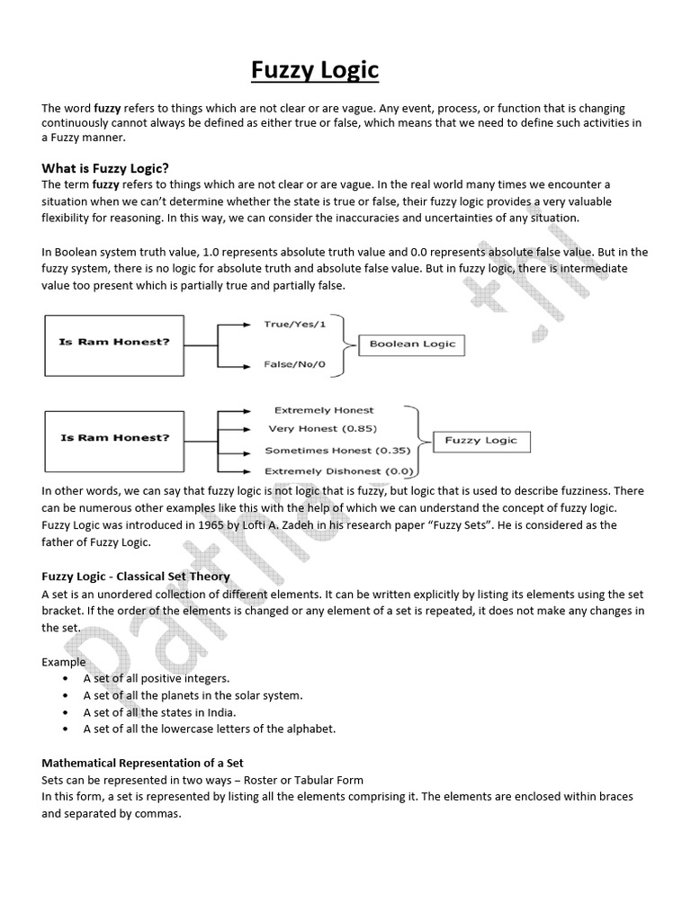 CMT Fuzzy Logic | PDF | Fuzzy Logic | Logic