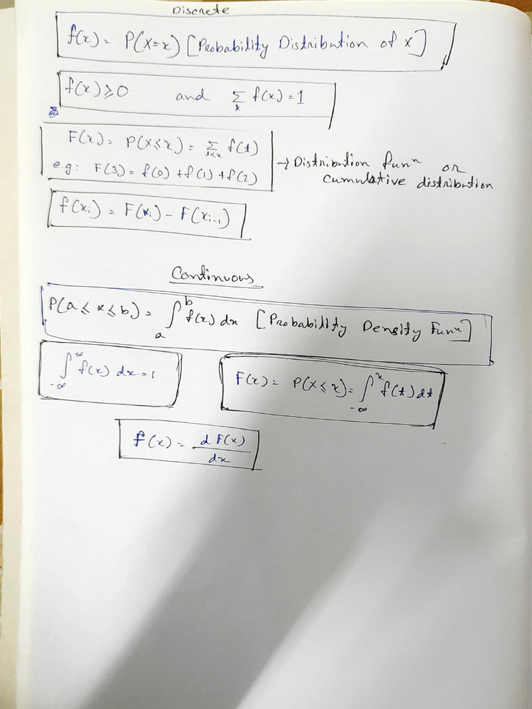 Probability Distribution and Probability Function | PDF