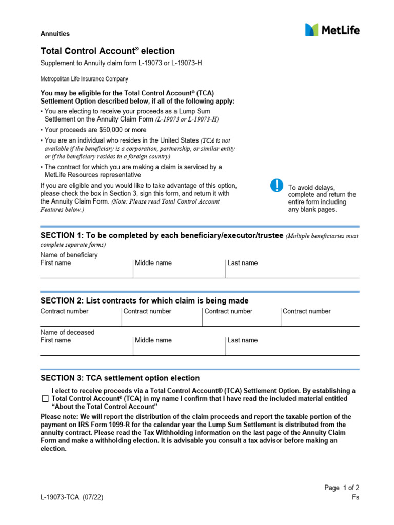 L 19073 Tca | PDF | Insurance | Interest