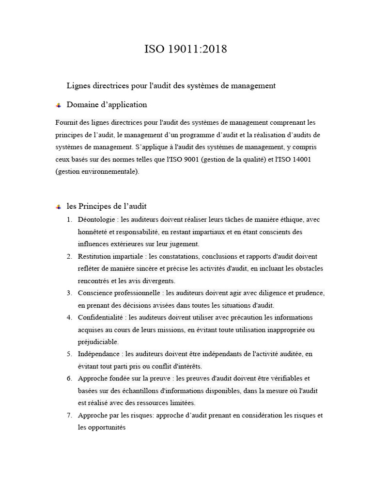 ISO 19011 Version 2018 | PDF