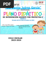 Portada para Carpetas de Planeacion Pedagogica | PDF