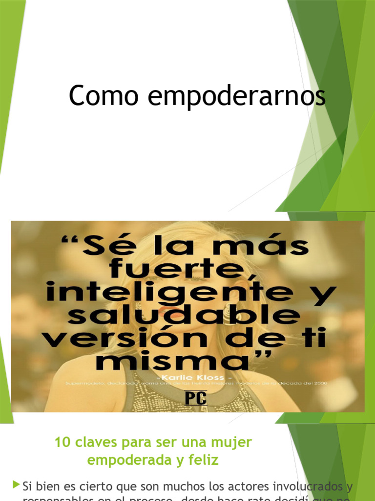 Empoderamiento | PDF