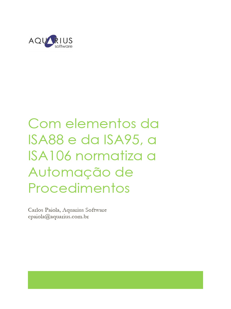 Isa106 1 | PDF