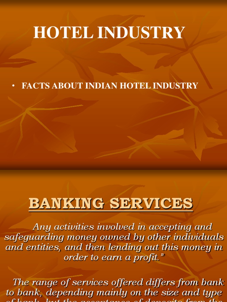 Facts About Indian Hotel Industry | PDF