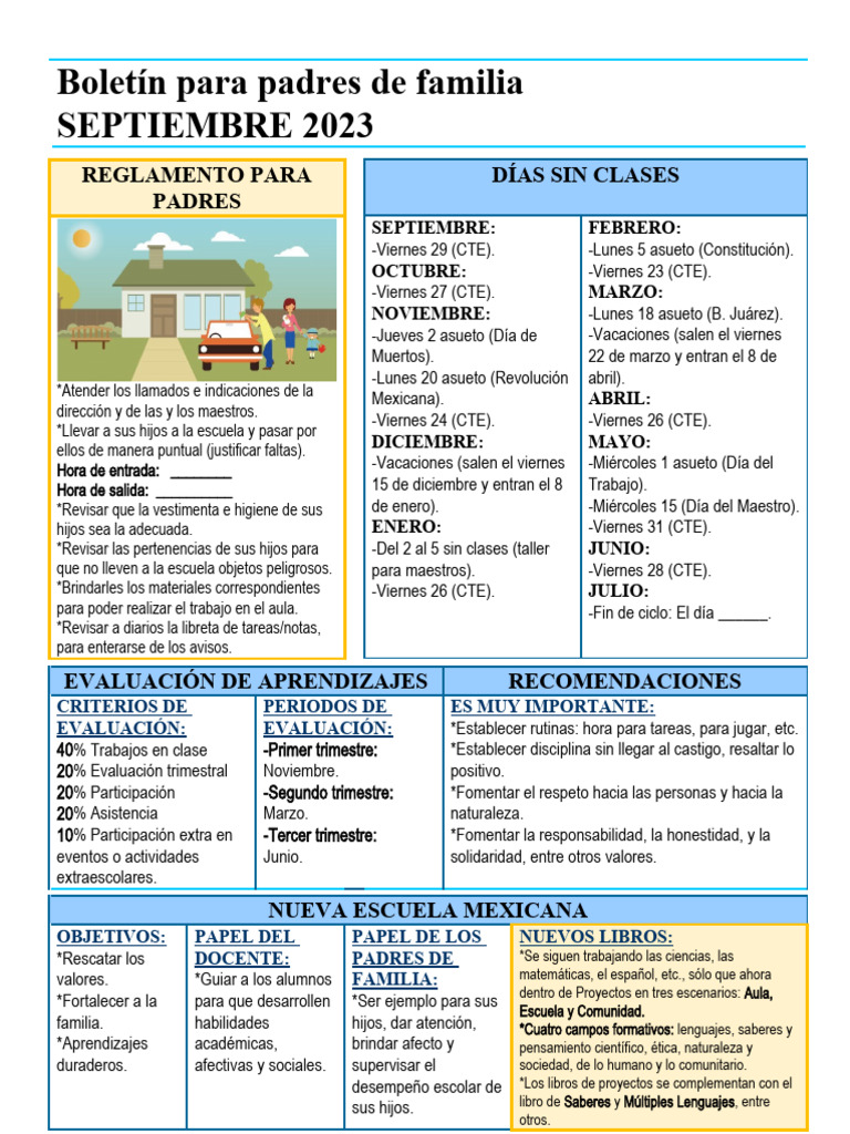 Boletín informativo | PDF