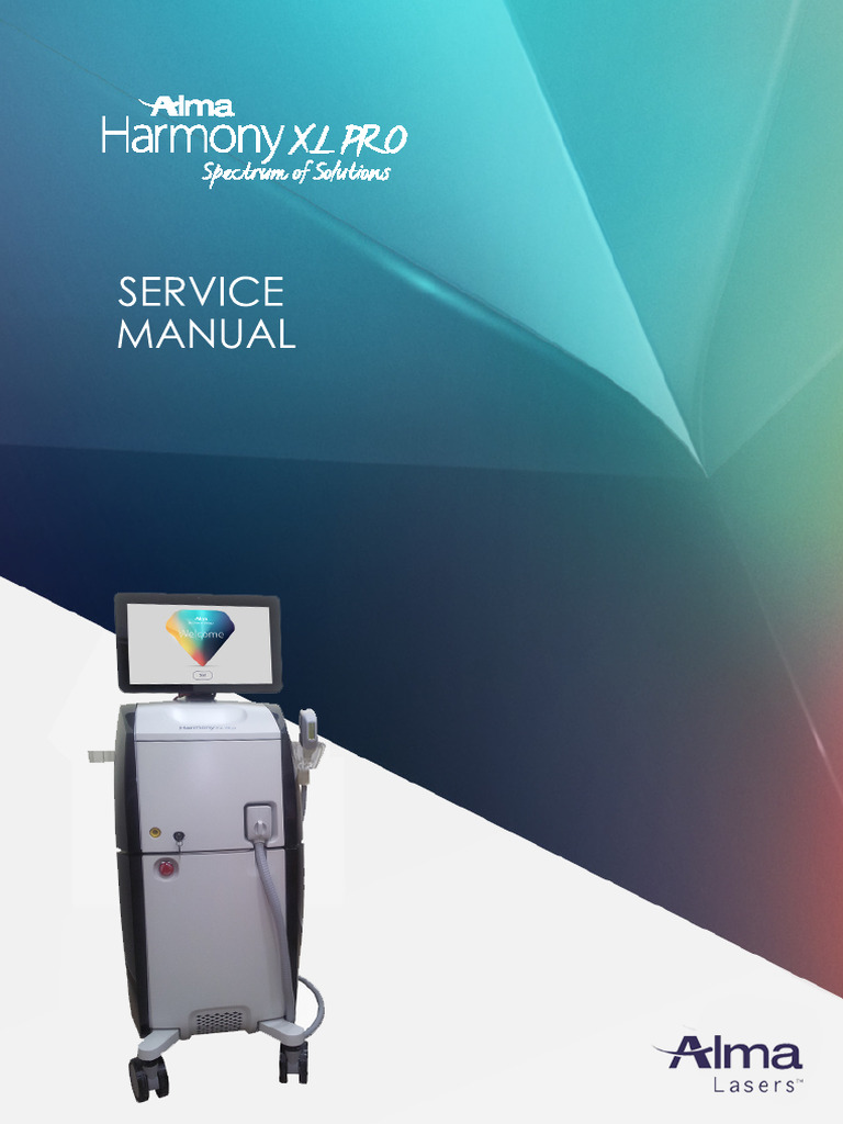 Alma Lasers Harmony XL Pro Service Manual | PDF
