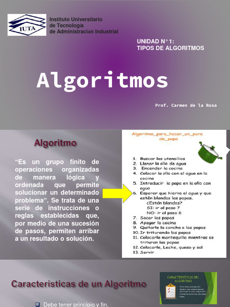 Algoritmos 01 | PDF