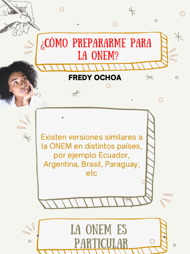Cómo Prepararme para La Onem | PDF