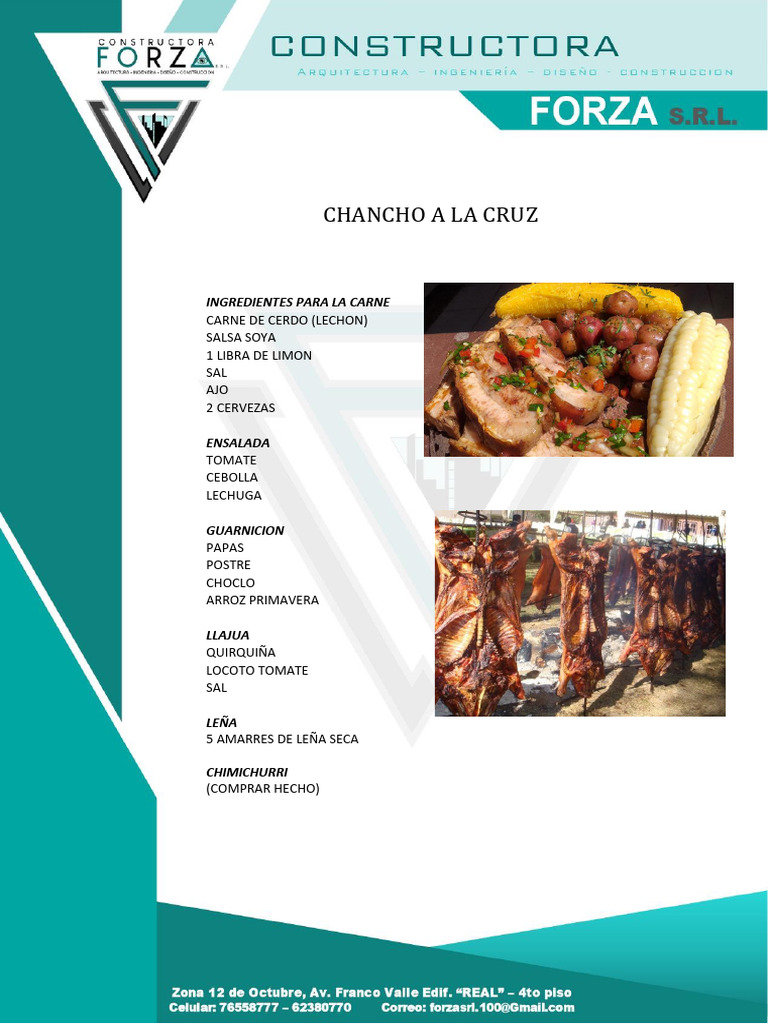 Chancho A La Cruz | PDF