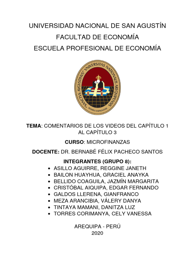 Grupo 08 | PDF | Negocios | Finanzas y dinero