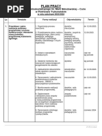 Plan Pracy Wychowawczej Klasa 4 | PDF