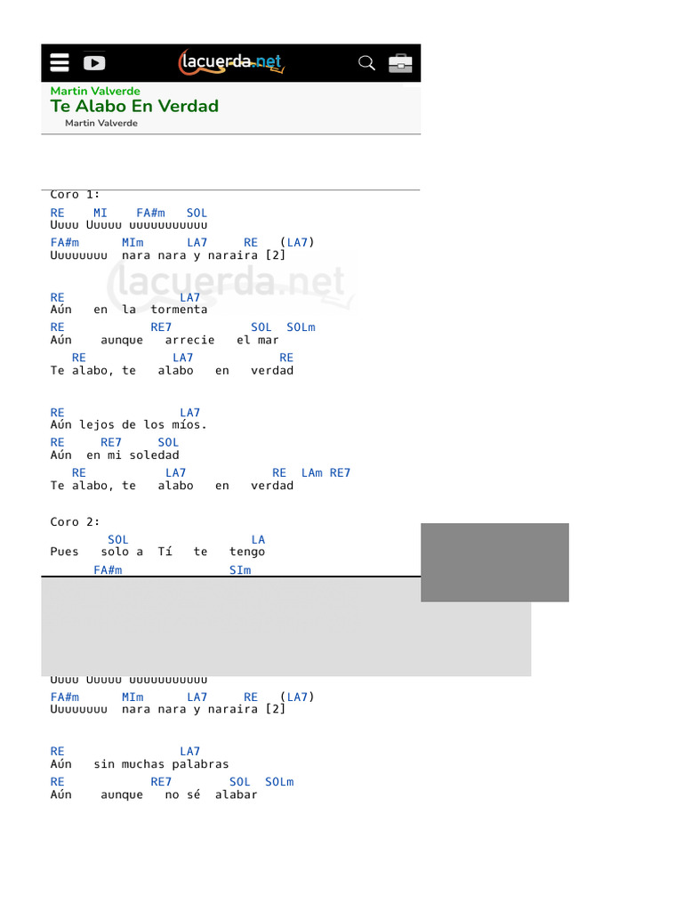 Te Alabo En Esta Tormenta Acordes De Guitarra Alabanzas Cristianas Con