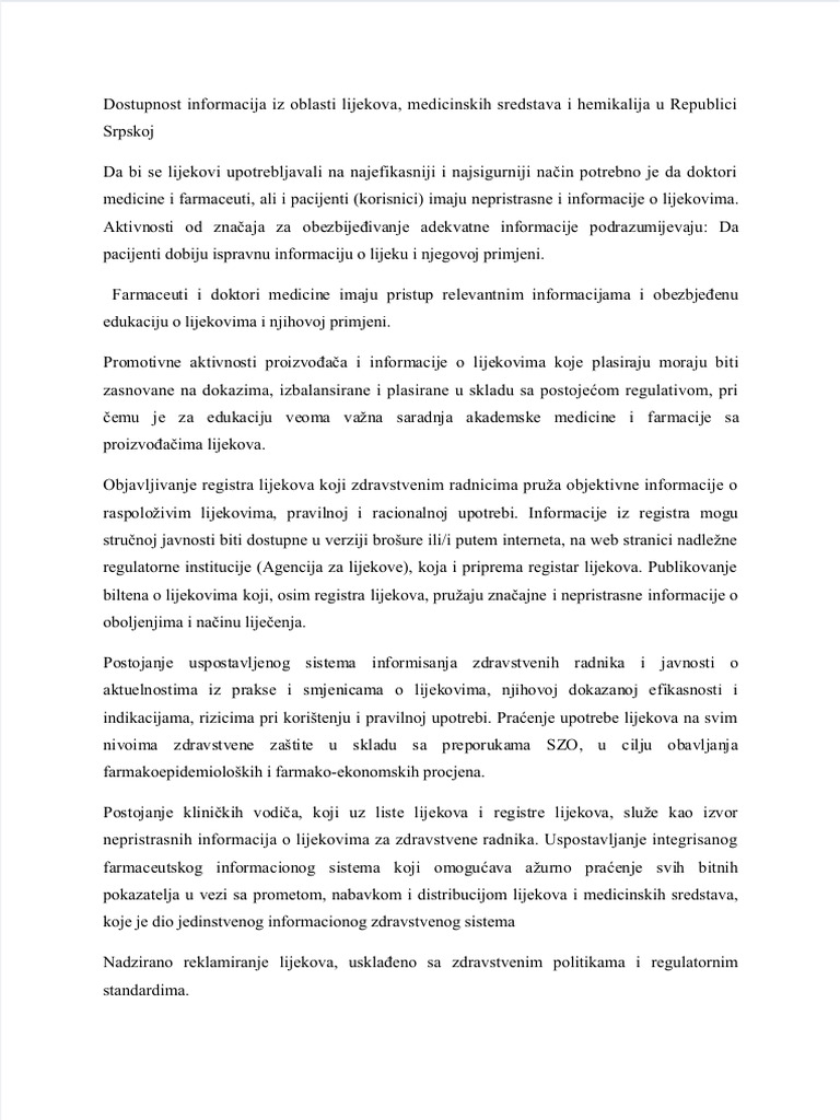 Odgovor Na 6 Pitanje | PDF