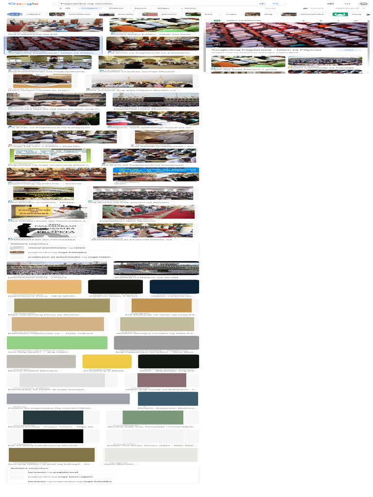 Pagsamba Ng Muslim - Google Search | PDF