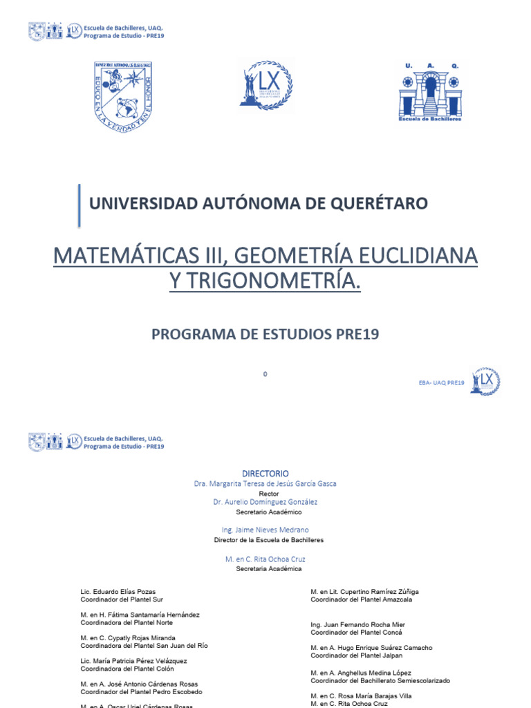 MatemaÃ Ticas III | PDF | Triángulo | Ángulo