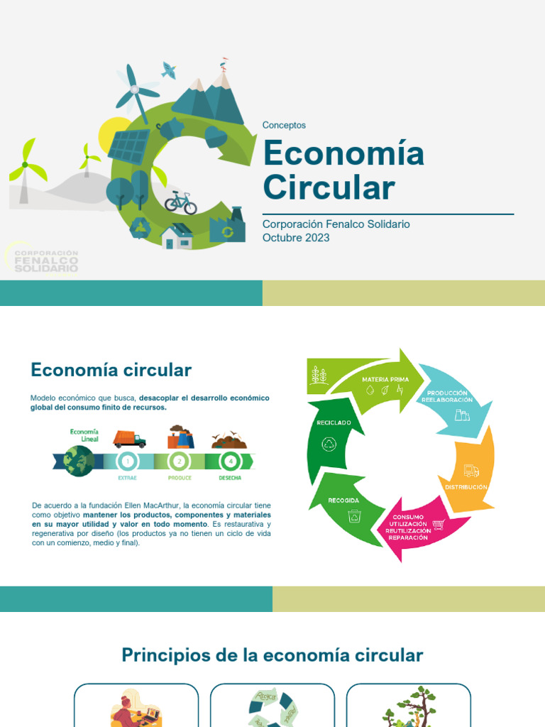 Conceptos Economía Circular | PDF | Business | Residuos