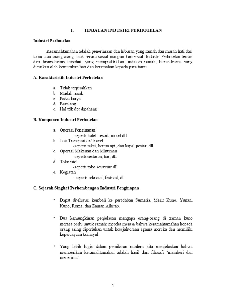 Modul Lengkap House Keeping | PDF