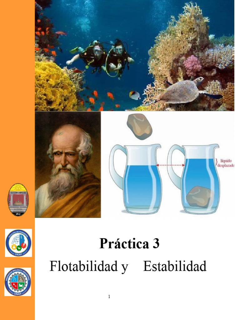 Practica III Mecanica de Fluidos Preceso Experimental | PDF | Flotabilidad | Fuerza