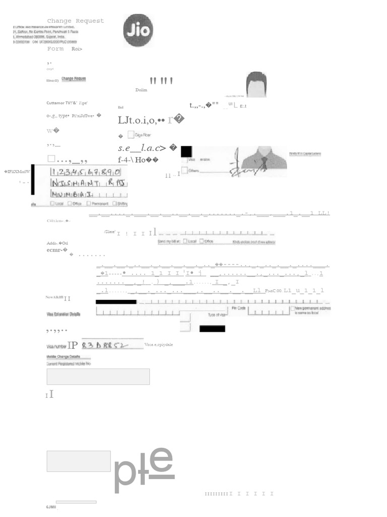 Annexure 1- Digital CRF with Sample of CRF and Passport-VISA documents ...