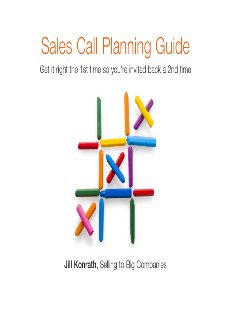 Sales Call Planning Guide - 0 | PDF | Sales | Decision Making