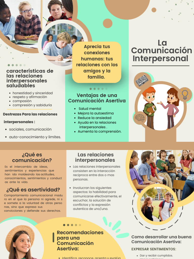 Comunicación Asertiva y Relaciones Interpersonales | PDF