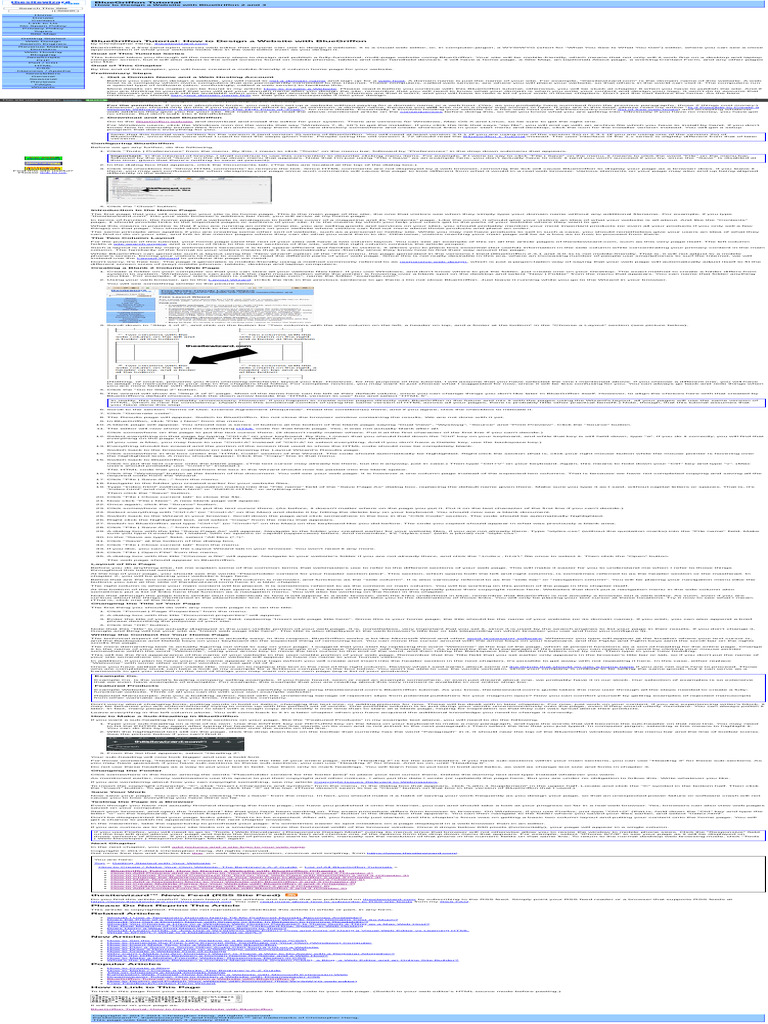 BlueGriffon Tutorial | PDF