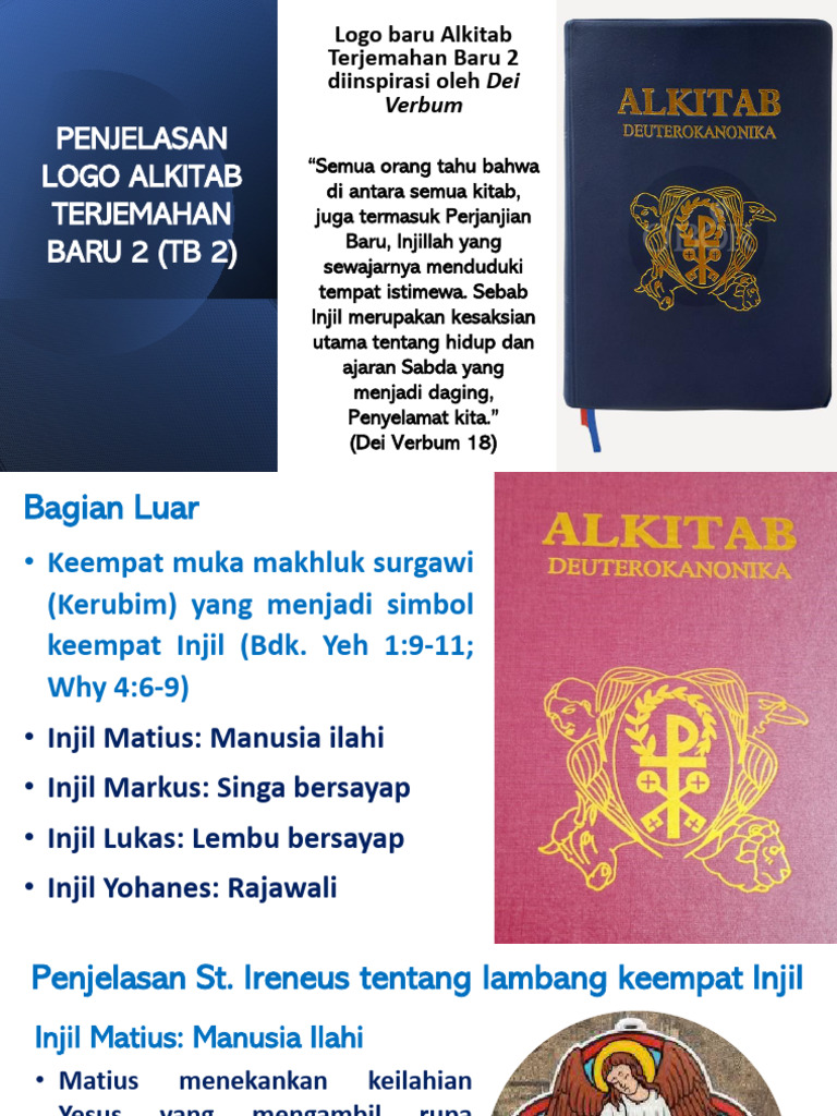 Logo Kitab Suci Perjanjian Baru | PDF | Ilmu Sosial | Agama & Spiritualitas