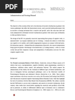 MoCA Blind 8.3 Administration Guide | PDF | Memory | Recall (Memory)