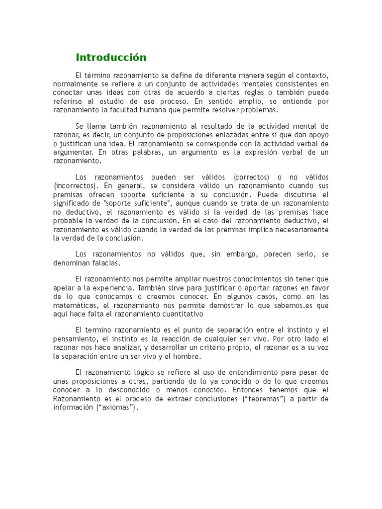 Introducción y Conclusión | PDF | Razón | Metodología filosófica