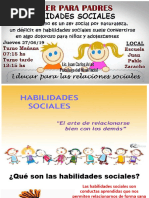 38 Actividades de Habilidades Sociales para Niños | PDF | Comunicación ...