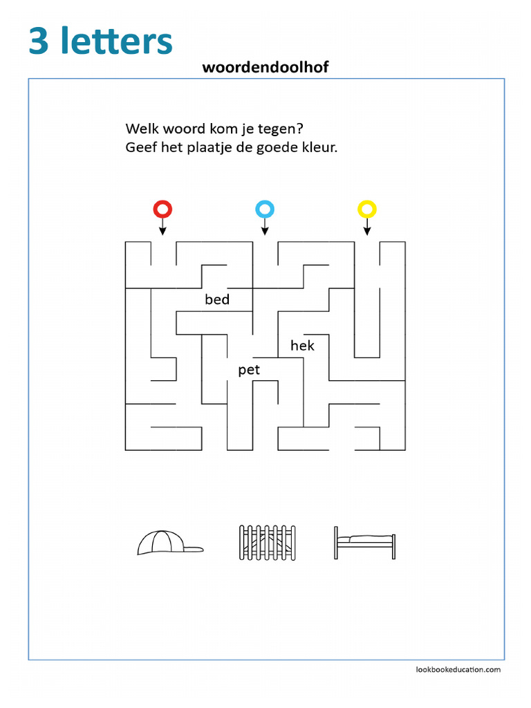 Werkblad Doolhof 3xe-Fw3pck | PDF