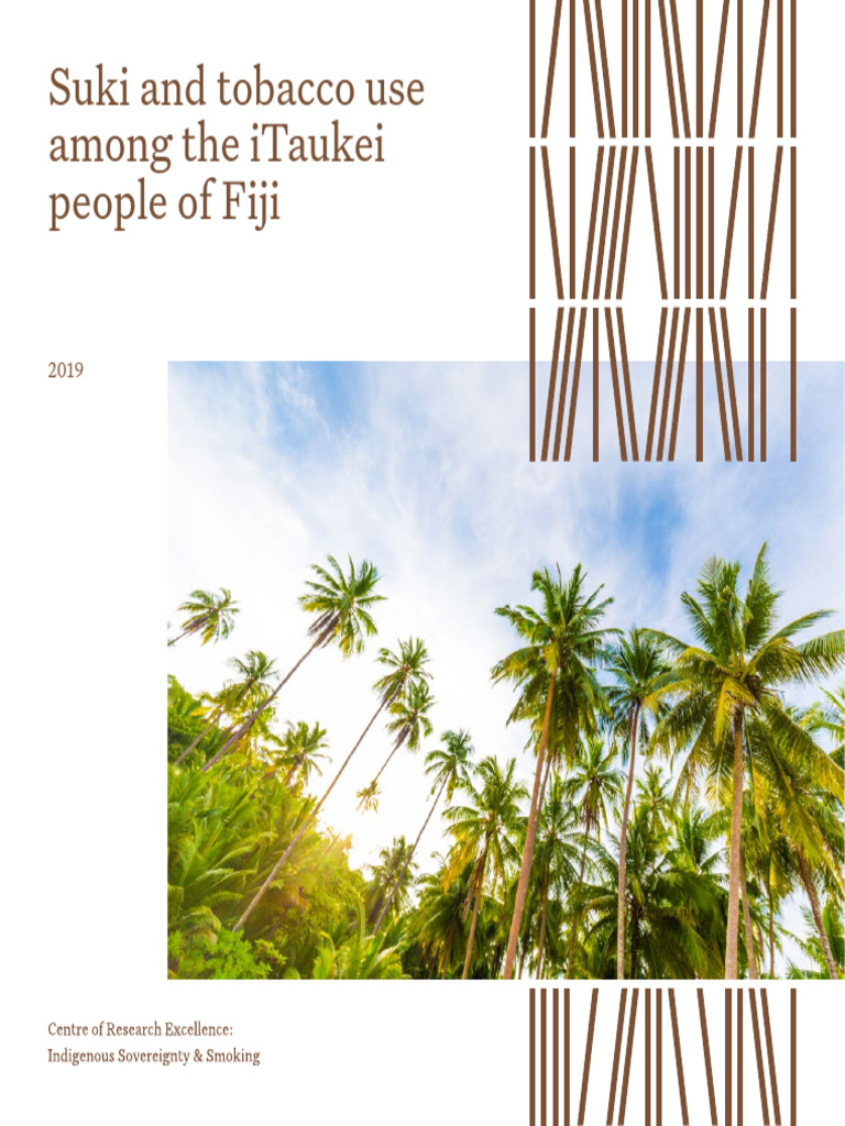 Suki Tobacco Use Among iTaukei in Fiji | PDF | Self-Improvement | Wellness