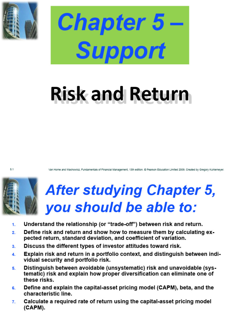 Understanding Risk and Return in Finance | PDF | Capital Asset Pricing ...