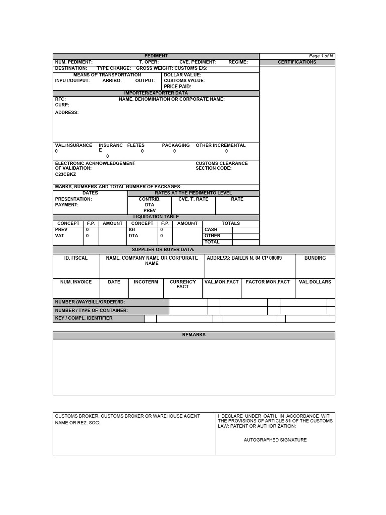 Empty Request Form | PDF | Customs | Money