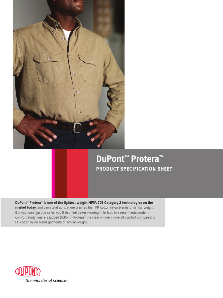 Hoja técnica DuPont Protera | PDF