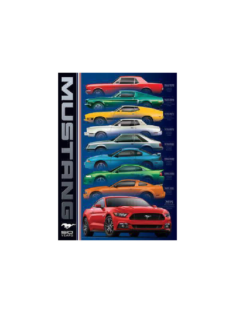 Ford Mustang 50 Years | PDF
