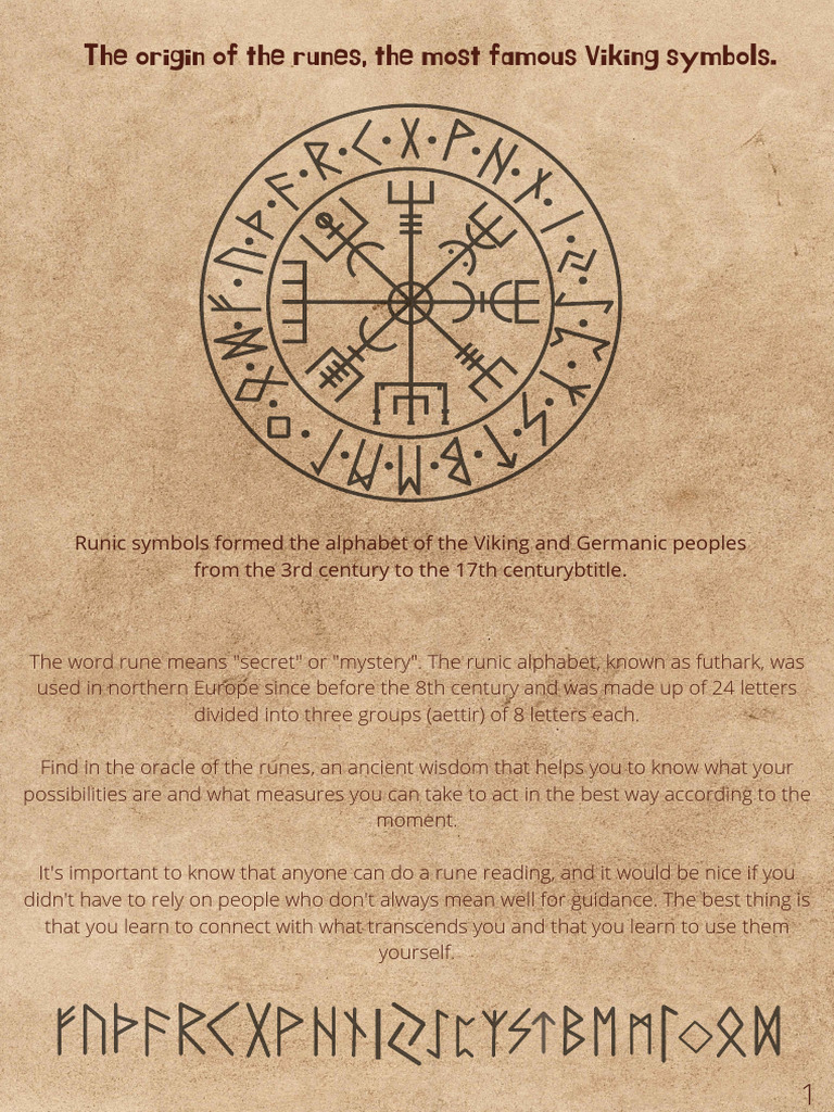 Runes Oracle Guidebook | PDF
