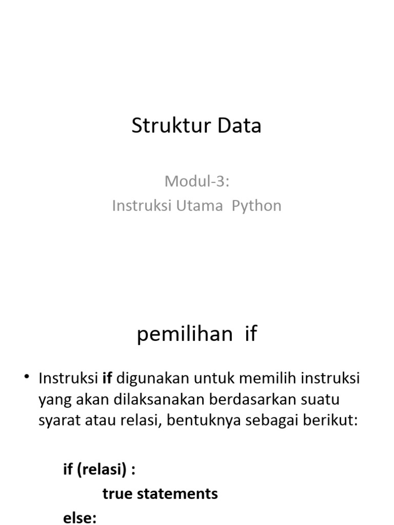 Struktur Data 3 | PDF