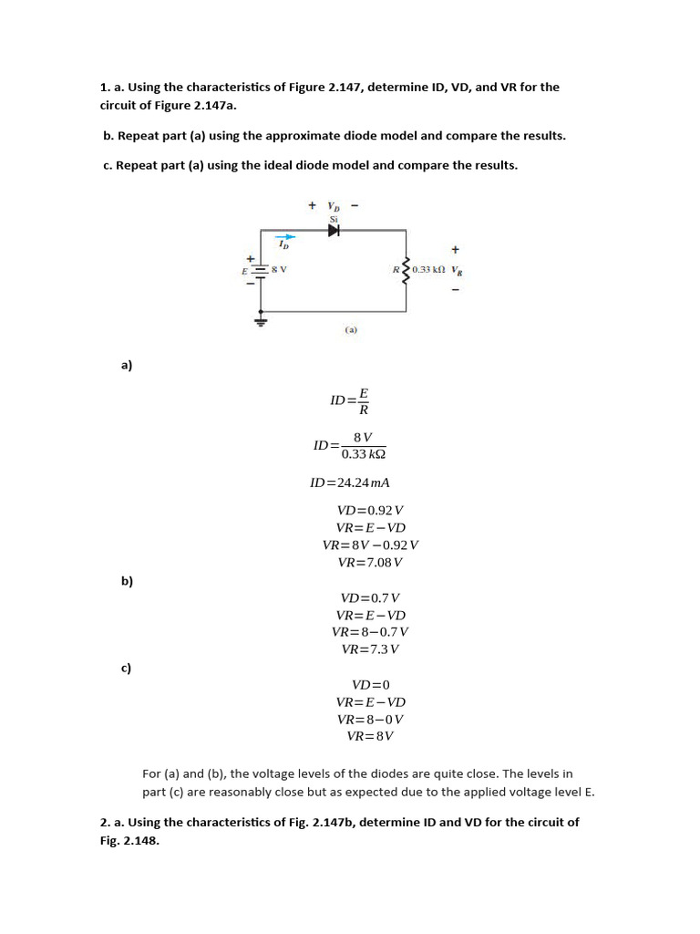 1,2 | PDF | Diode | Electrical Network